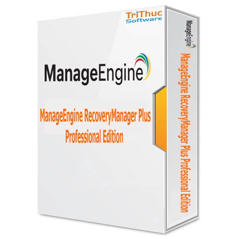 Manageengine Recoverymanager Plus Professional Edition Phân Phối Phần Mềm