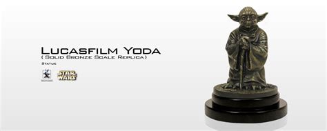 『スター・ウォーズ』【スタチュー】 ルーカスフィルム・ヨーダ（フルブロンズ製） 株式会社ホットトイズジャパン