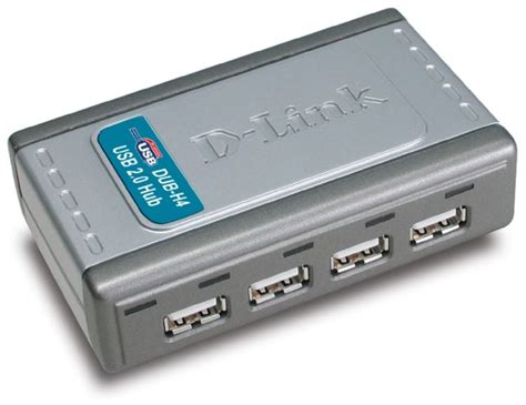 D Link 4 Port Usb 2 0 Hub Dub H4 Dub H4 Au