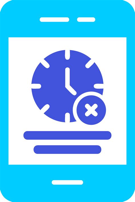No Time Vector Icon 39457402 Vector Art At Vecteezy