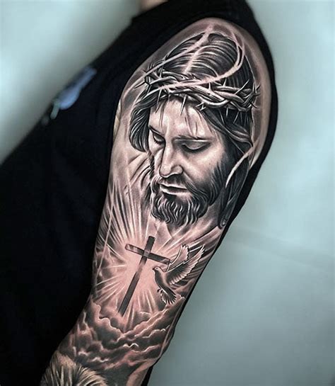 Jesus Tattoo Designs For Guys