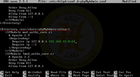 Lab 95 Konfigurasi Phpmyadmin Mariadb ~ Haus Ilmu