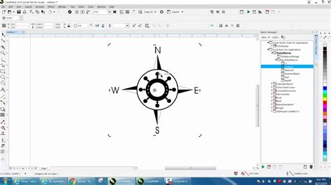 Corel Draw Tips Tricks Macro To Bring Up An Item With One Click YouTube