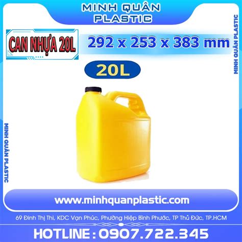 Can Nhựa 20l Minh Quân Plastic