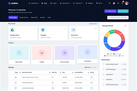 Bootstrap 5 Judia Premium Admin And Dashboard Template