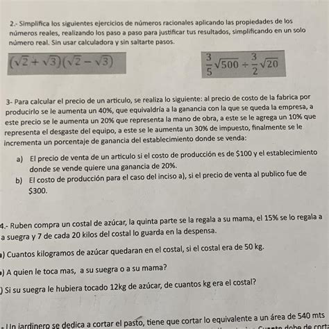 Necesito Solamente El Problema 3 Brainly Lat
