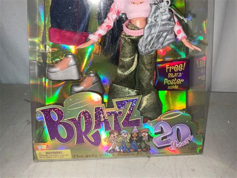Bratz Jade Fashion Doll W Bratz Poster 20 Yearz Anniversary