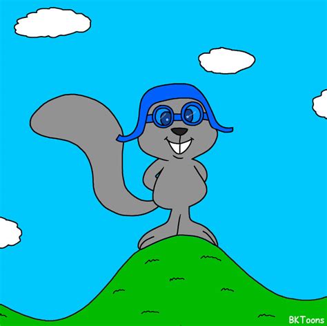 Rocket J Squirrel By Bktoons On Deviantart