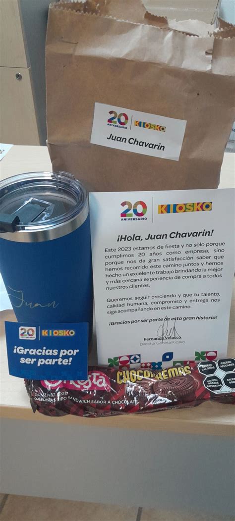 Juan Antonio Chavarin Cuadras On Linkedin Celebremos Juntos Kiosko 👍🎂