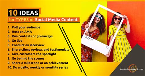 10 Ideas For Types Of Social Media Content Nisandeh Neta