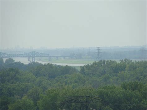 The Confluence Of The Mississippi And Missouri Rivers Saint Louis Patina®