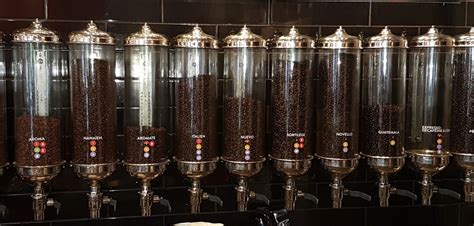 Coffee Bean Dispensers And Commercial Espresso Machine Equipment