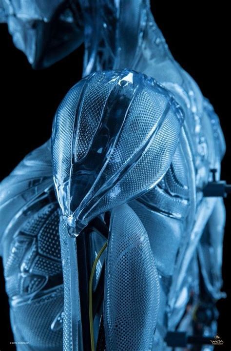 Bionic Ghost In The Shell Cyberpunk Aesthetic Robot Concept Art