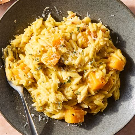 Best Creamy Butternut Squash Orzo Recipe How To Make Butternut Squash