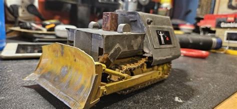 The Killdozer Diecast Komatsu D Series Toy Bulldozer Steel Body Not