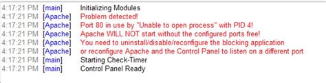 Xampp Port Issue Unable To Start Apache Florida CyberHub