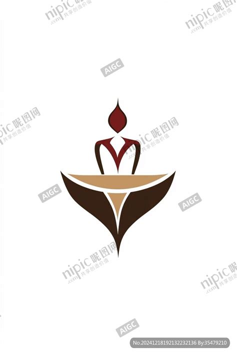 AI创作图莲花坐禅养生标志 书香标志 佛学logo设计 教育读书logo 女性皇冠logo设计 打坐logo设计 书教育logo设计 女性养生
