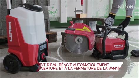 Hilti Nuron Dwp 15 22 Réservoir Deau Caractéristiques Et Avantages Youtube