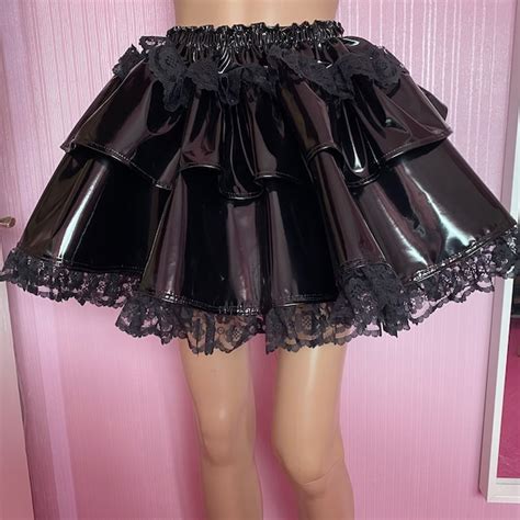 Sissy Pvc Clothing Etsy Uk