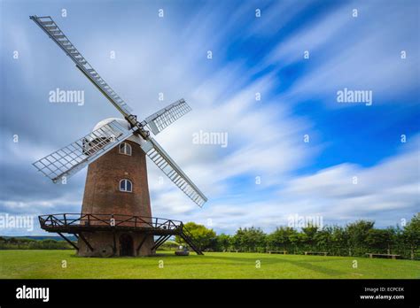 Wilton Windmill Captured Using A Long Shutter Speed To Blur The