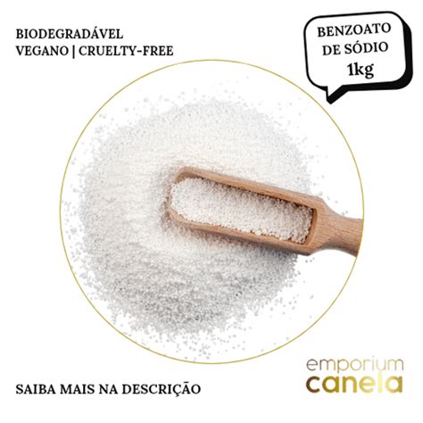 Benzoato De Sódio 1kg Emporium Canela