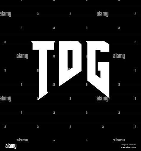 Tdg Letter Logo Design For Technology Company Tdg Logo Design Black