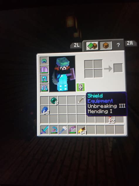 T I L You Can Enchant Shields In Bedrock Edition R Minecraft