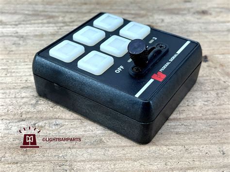 Federal Signal Programmable 6 Button Keypad Controller