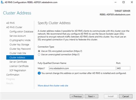 Active Directory Right Management Service AD RMS Part 04 AD RMS Configuration REBELADMIN