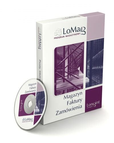 Nośnik CD ROM z programem LoMag w wersji pudełkowej