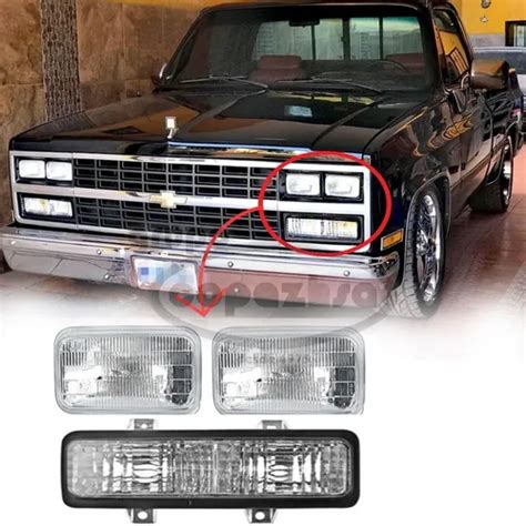 Faros Y Cuartos Chevrolet Cheyenne Alta Baja Meses Sin Intereses