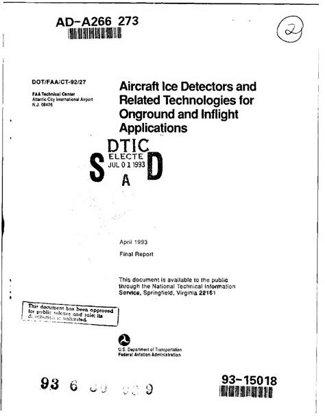 Doc Ice Detection Systems Dokumentips