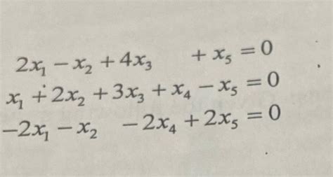 Solved 1 Solve The Three Systems Of Linear Equations On The Chegg Com