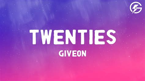 Giveon Twenties Lyrics Youtube