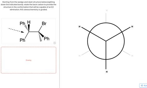Solved Starting From The Wedge And Dash Structure Below
