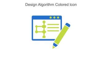 Design Algorithm Colored Icon In Powerpoint Pptx Png And Editable Eps