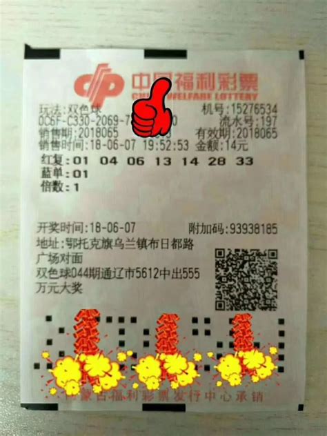 微发布鄂尔多斯一彩票站昨晚中出840多万元双色球大奖！！！