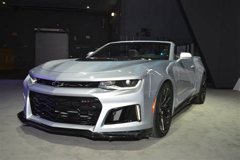 شورولت کامارو Zl1 کانورتیبل با 640 اسب خودرو