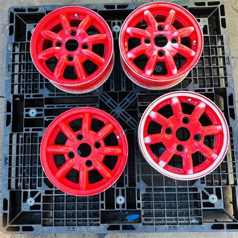 Yahooオークション 中古アルミホイール 4本セット 412b X 1 3