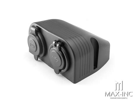 Dash Mount 12v Socket And Twin Usb Power Supply