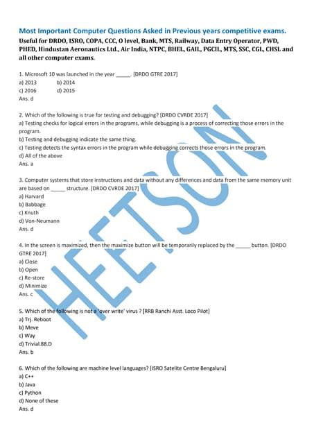 Flowchart Question And Answer Algorithm Mcq Pdf Programming Languages Computing