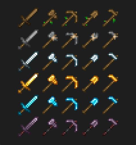I Decided To Gave The Tools More Character For This Texture Pack That I M Working On