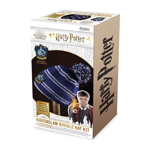 Ravenclaw Pom Pom Hat Knitting Set Harry Potter Elbenwald