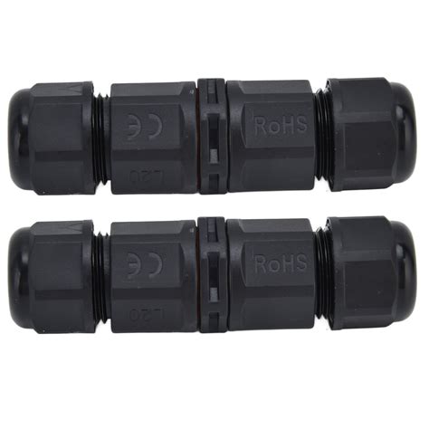 Conector Impermeable Conectores De Alimentación A Tope De Cable De