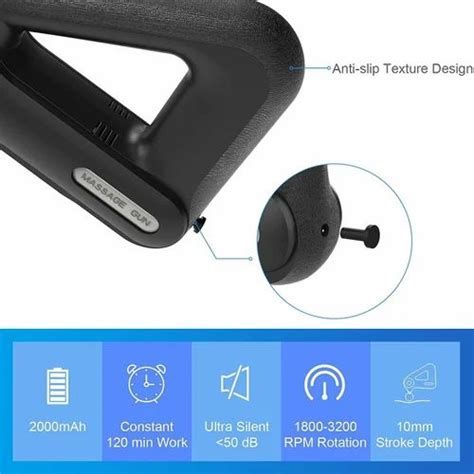 Deep Tissue Massage Gun At Rs 2000piece Electric Massager In Gurugram Id 2852327997512