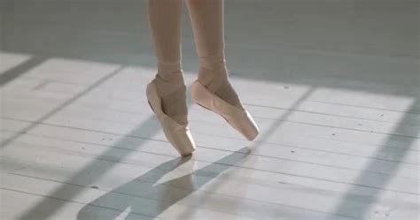Ballerina Standing On Tip Toes Ballet D Stock Video Pond