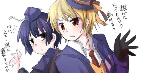ヘタリア ルーさんとにほんさんと眉毛。 ぽてちっぷすのマンガ 本田菊 アーサー・カークランド ルーさん Pixiv