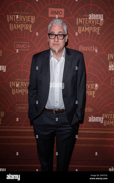 New York New York April 30 Rolin Jones Attends Amc Networks Anne Rices Interview With The
