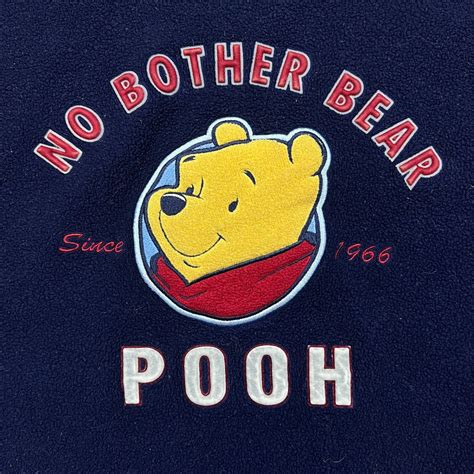 Disney × Movie × Vintage Vtg Walt Disney Fleece Large Winnie The Pooh