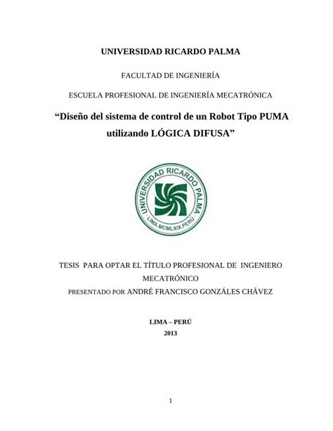 PDF Diseño del sistema de control de cybertesis urp edu